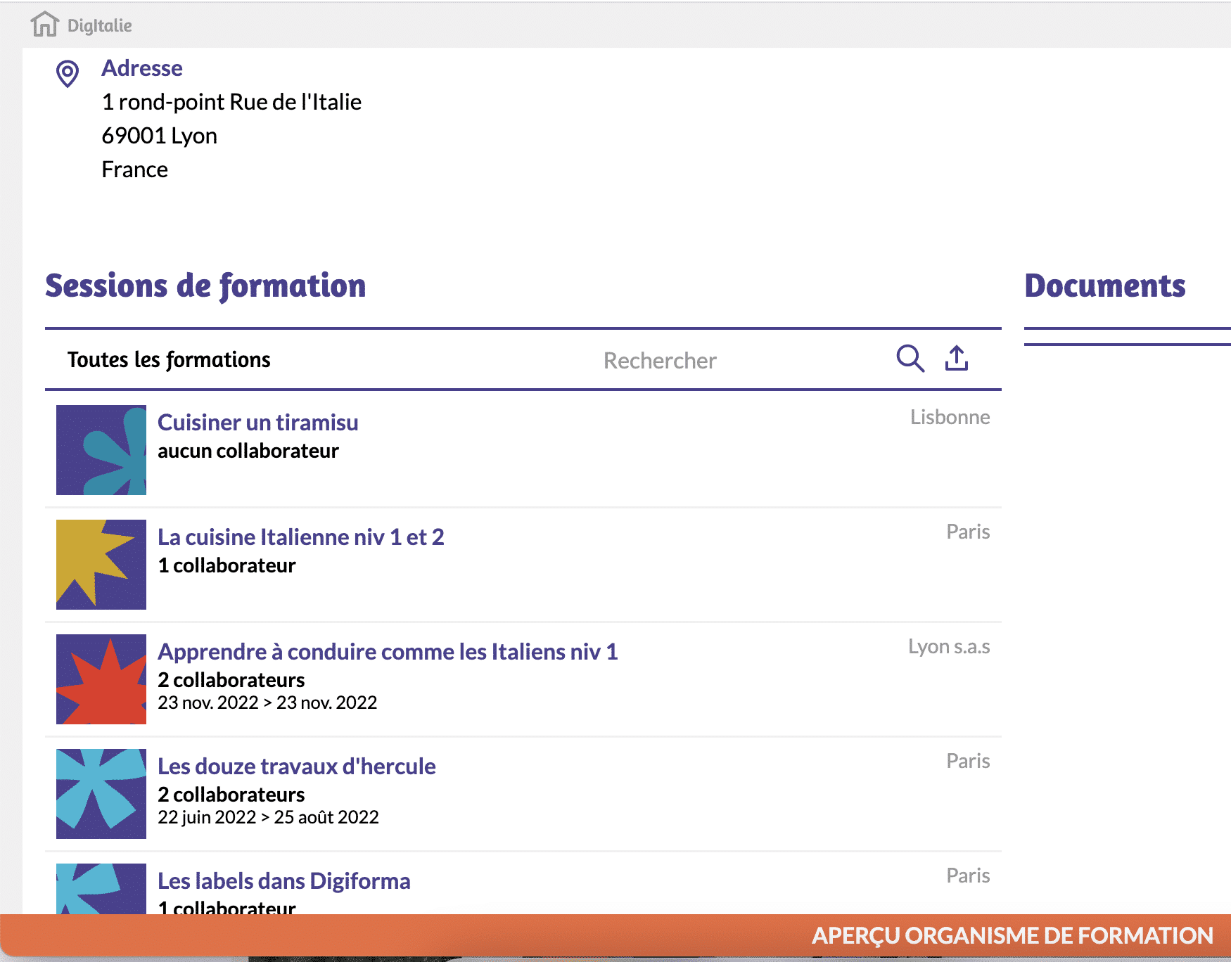 Les Services - Digiforma